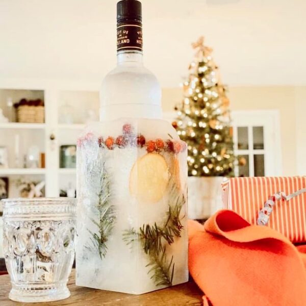 Ice Candles How to DIY Winter Lanterns Tutorial