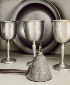 Antique Pewter Collection in Home: A Window into the Past