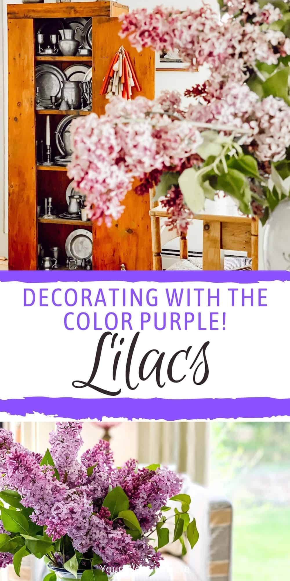 Decorating with the Color Purple | Dabbling & Decorating