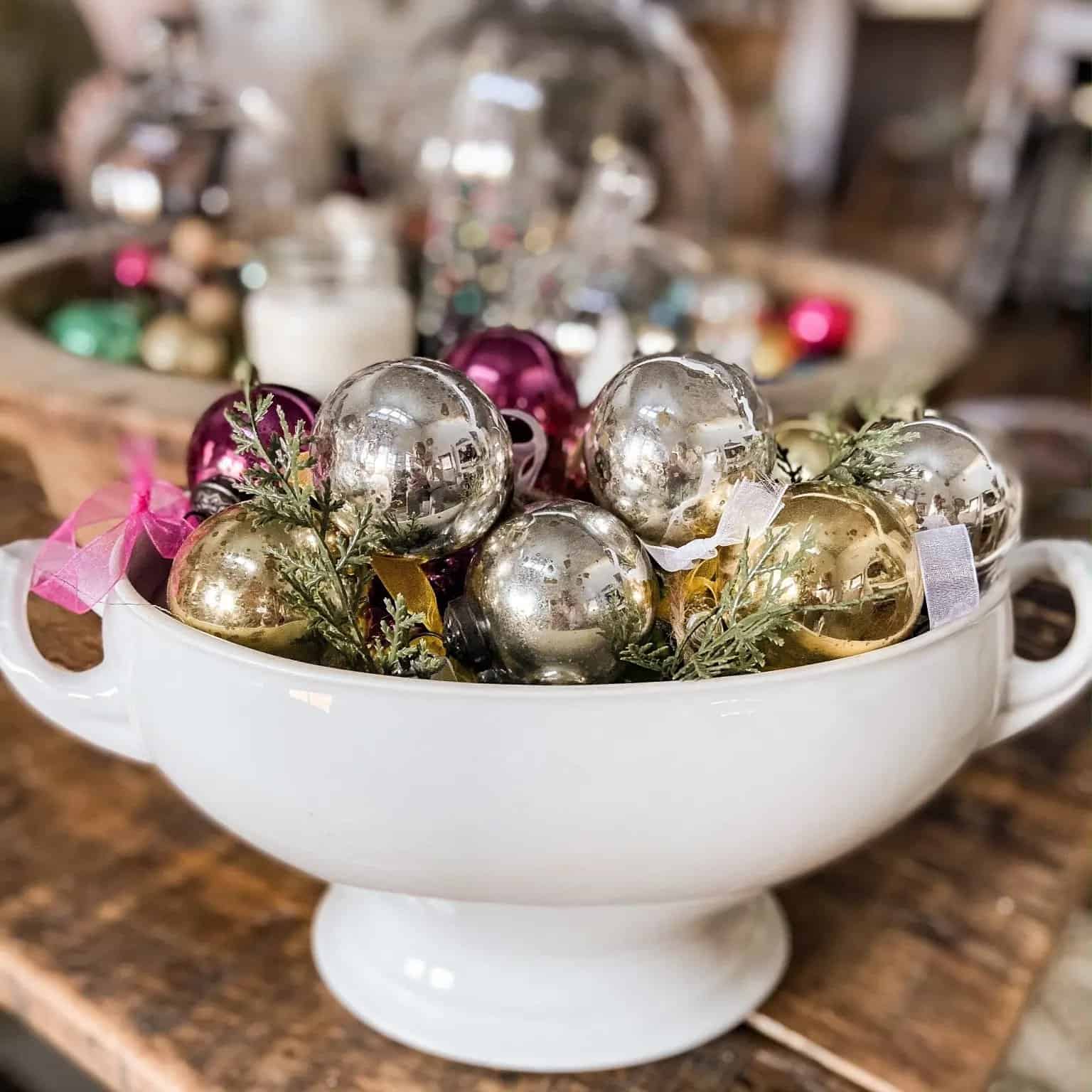 15+ Christmas Thrift Store Makeovers | Dabbling & Decorating