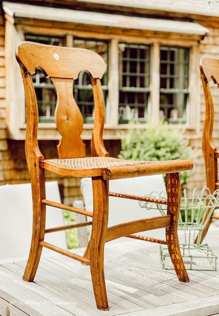 4 Ways To Decorate With Vintage Chairs | Dabbling & Decorating