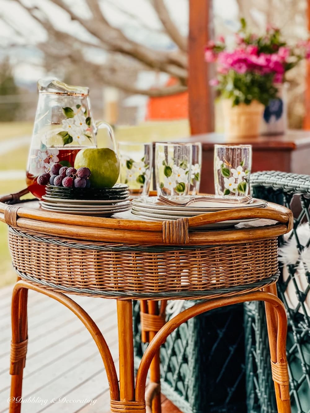 How to Decorate Your Porch for Spring with Vintage Style