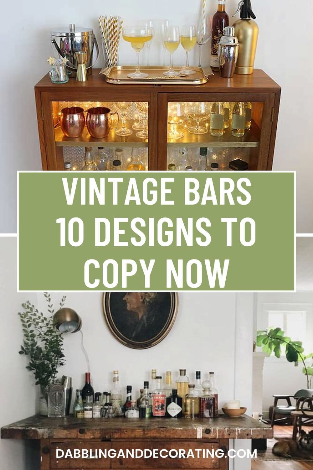 Vintage Bars 10 Timeless Designs to Copy Now