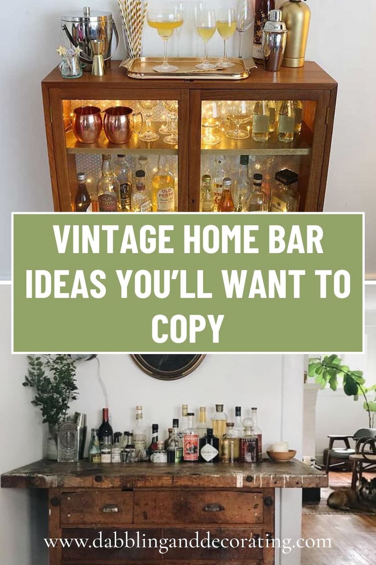 Vintage Home Bar Ideas: 10 Timeless Designs to Copy Now