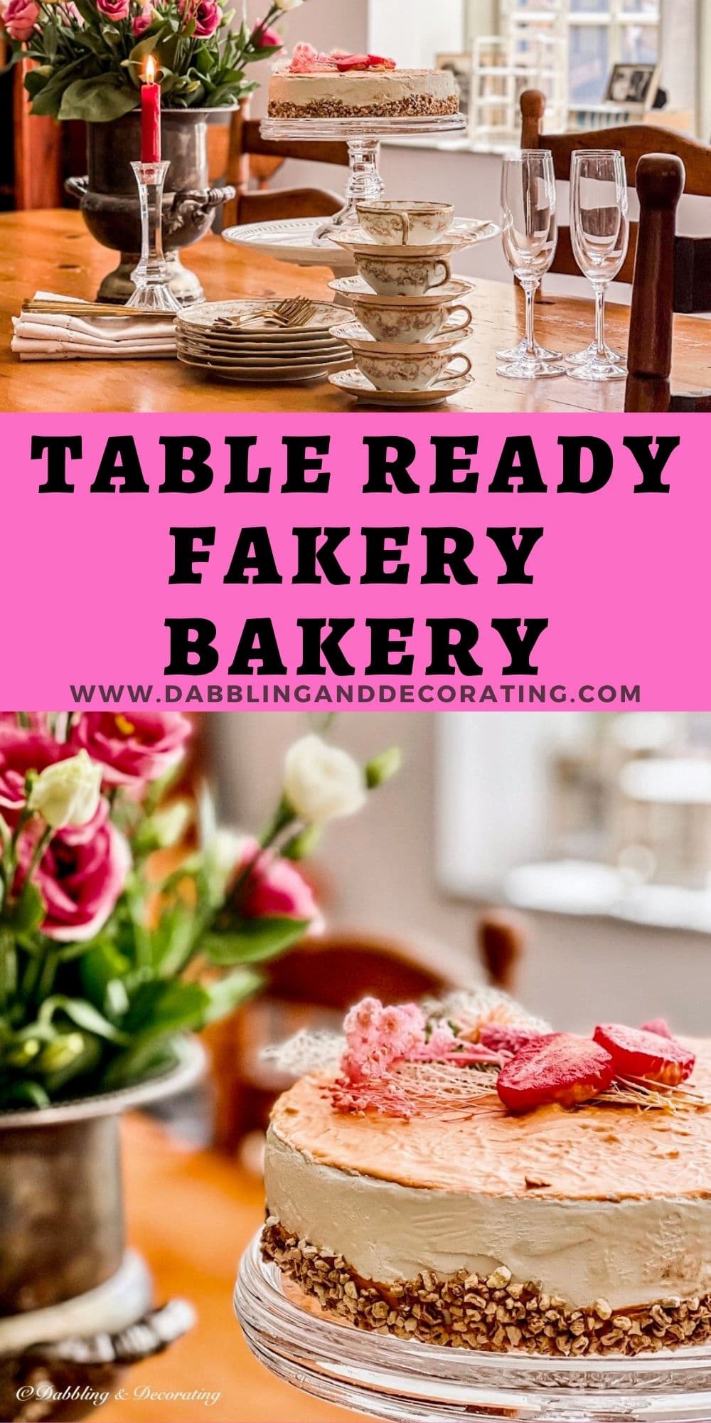 Fakery Bakery: Hand-crafted Fake Food Props for Home Décor