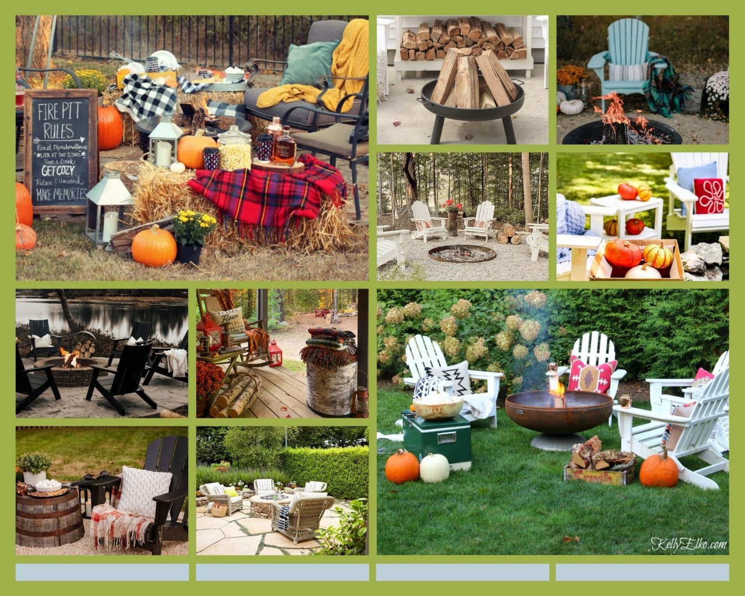 17 Fall Fire Pit Ideas for Outdoor Gatherings with Cozy Decor