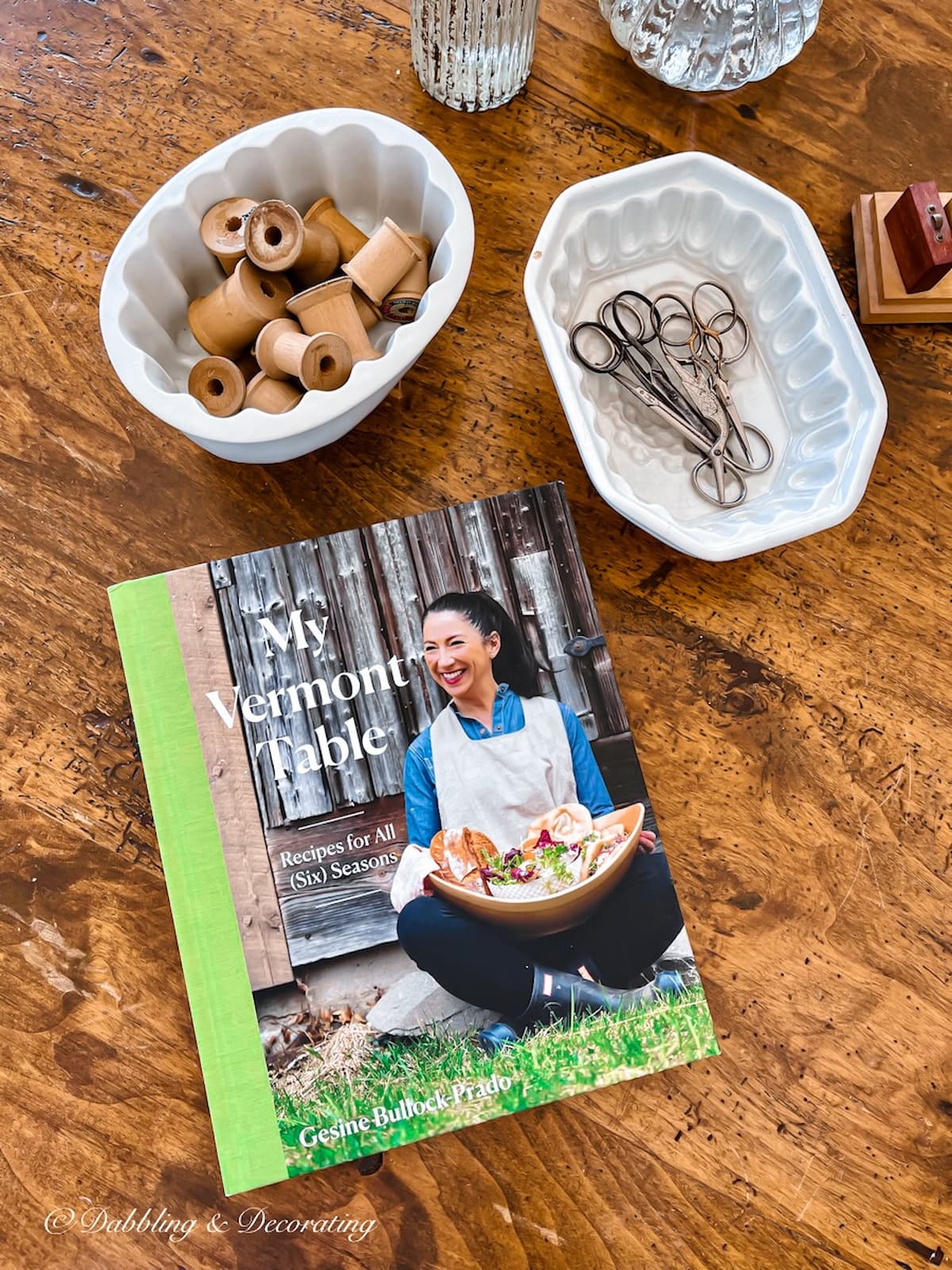 Gesine Bullock-Prado Cooking School VT | Dabbling & Decorating