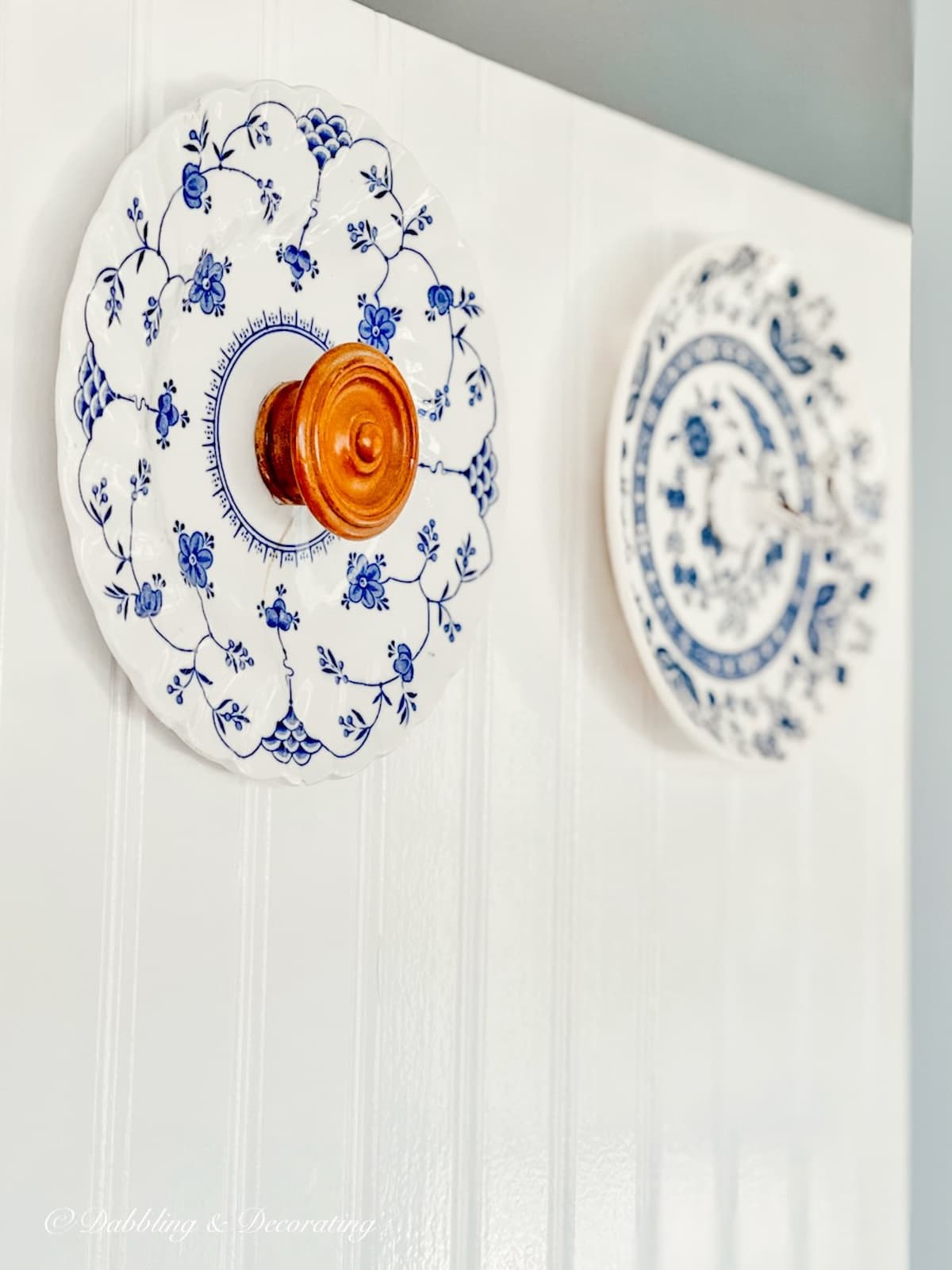 How to Craft Easy DIY Wall Hooks with Decorative Plates