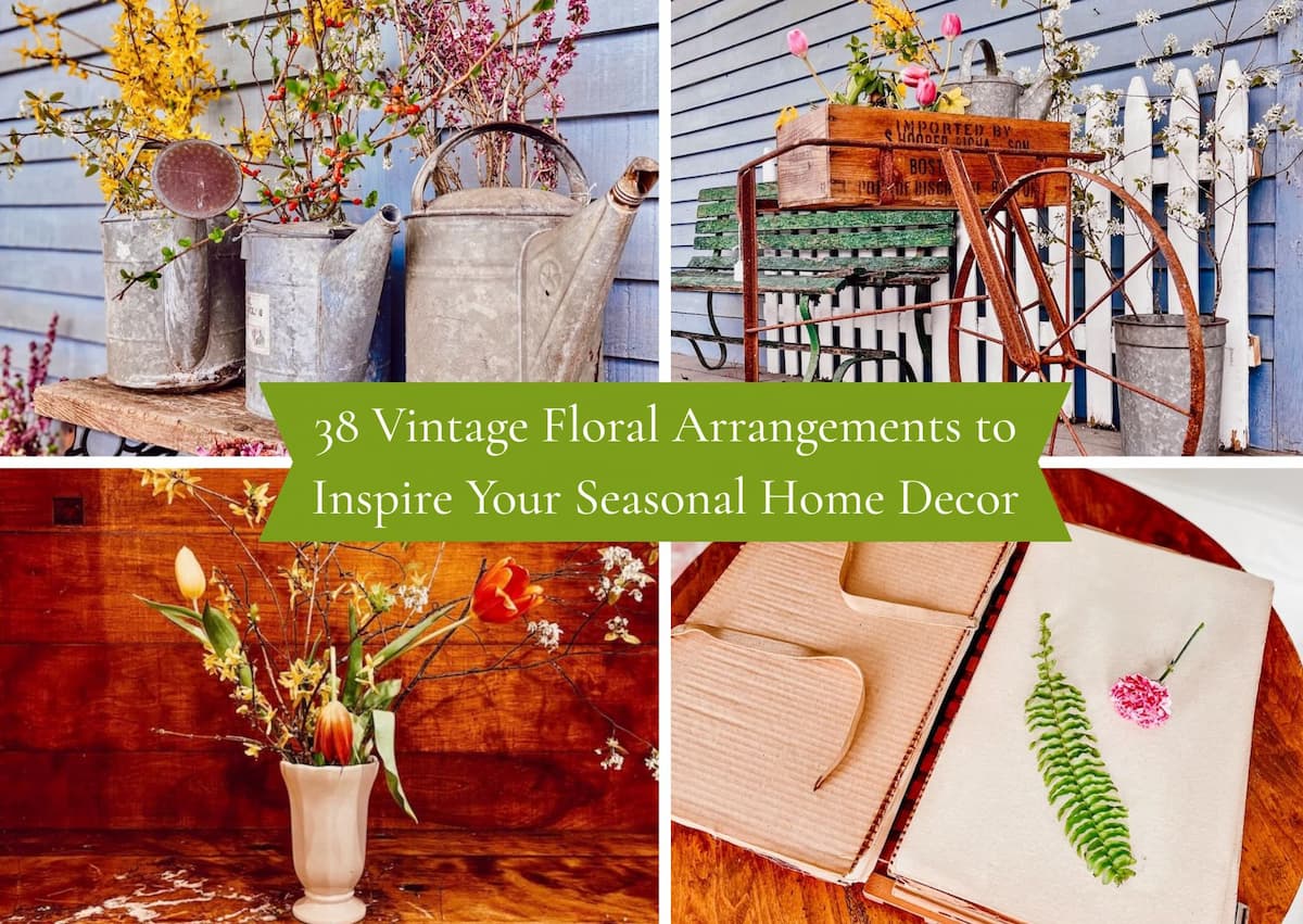 38 Vintage Flower Arrangements from an Antique Garden Party You’ll Want ...