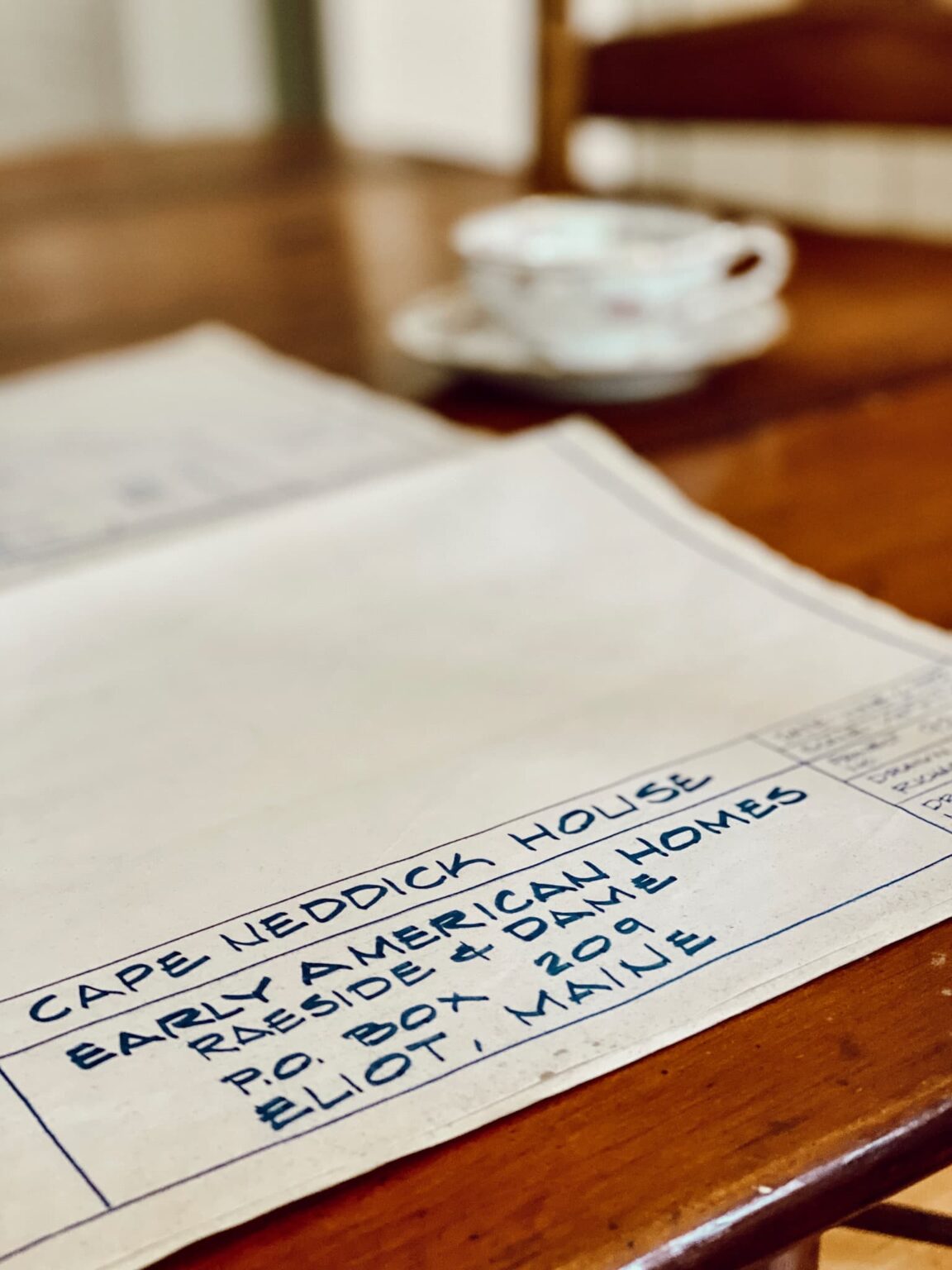 How I Turned Old House Plans Into Meaningful Wall Art