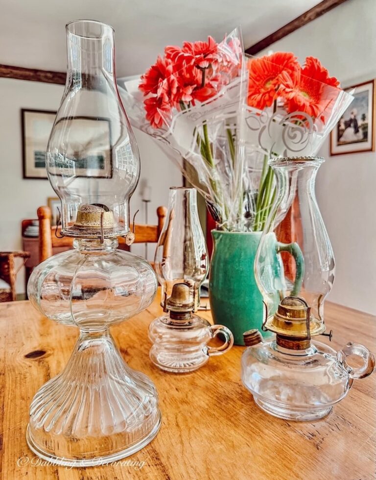 How to Repurpose Antique Oil Lamps into Unique Flower Vases