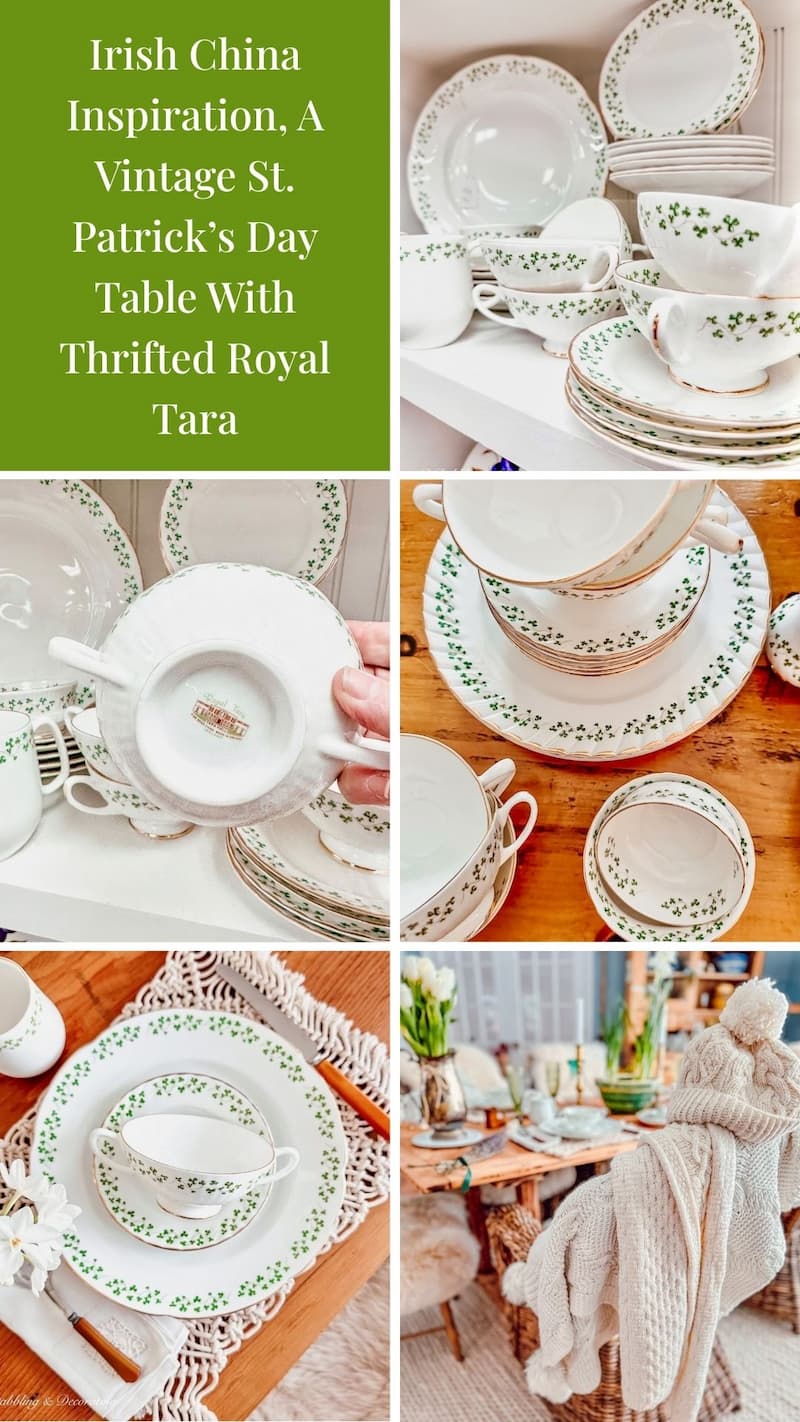 Irish China Inspiration, A Vintage St. Patrick’s Day Table With ...