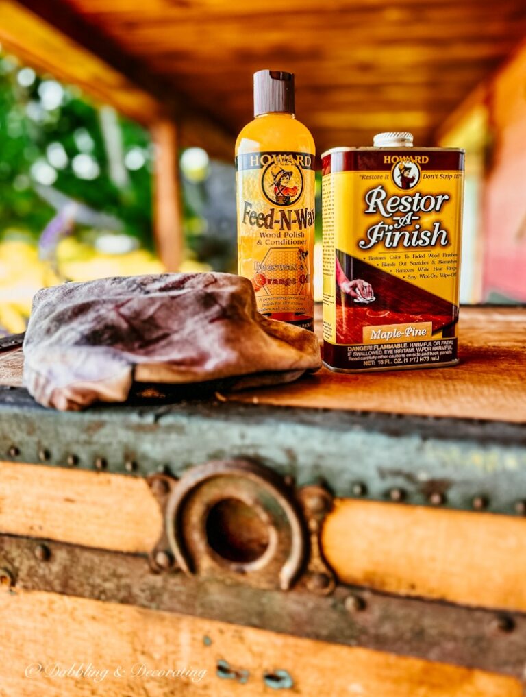 Steamer Trunk Restoration Made Easy: How I Brought an Antique Trunk ...