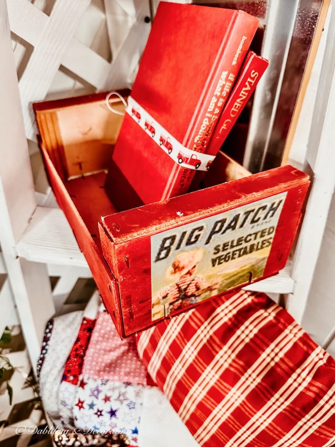 Red Decor Home Decorative Objects | Dabbling & Decorating