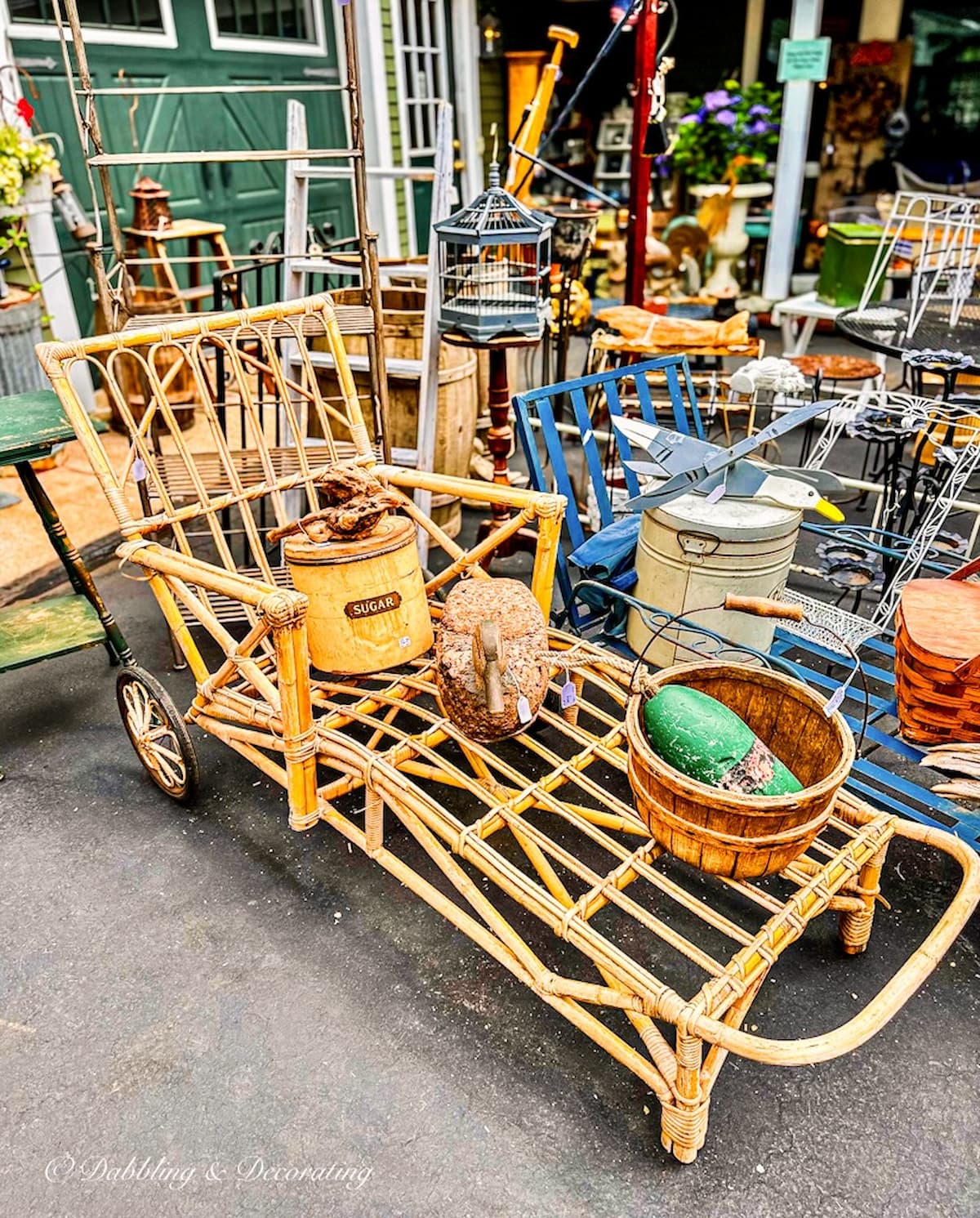 Thrifting at Sage Farm Antiques NH | Dabbling & Decorating