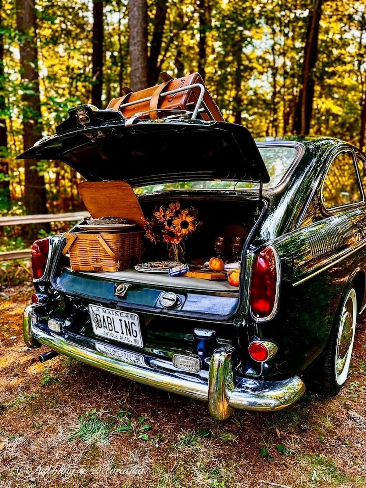 Fall in Love with a Vintage Inspired Car Picnic