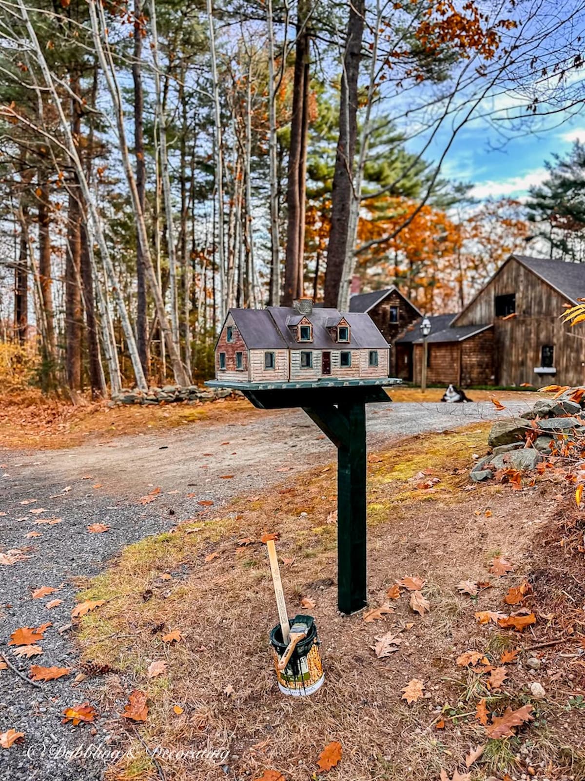 Cedar Shake Mailbox Inspiration and Installation for Major Curb Appeal
