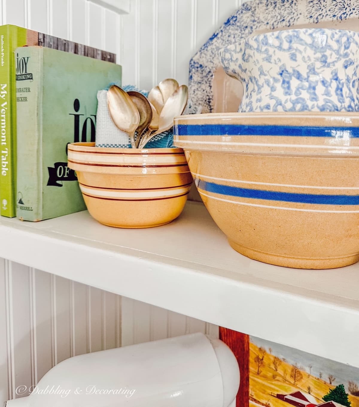 Yellowware Collecting and Decorating Ideas: A Vintage Guide to Bowls ...