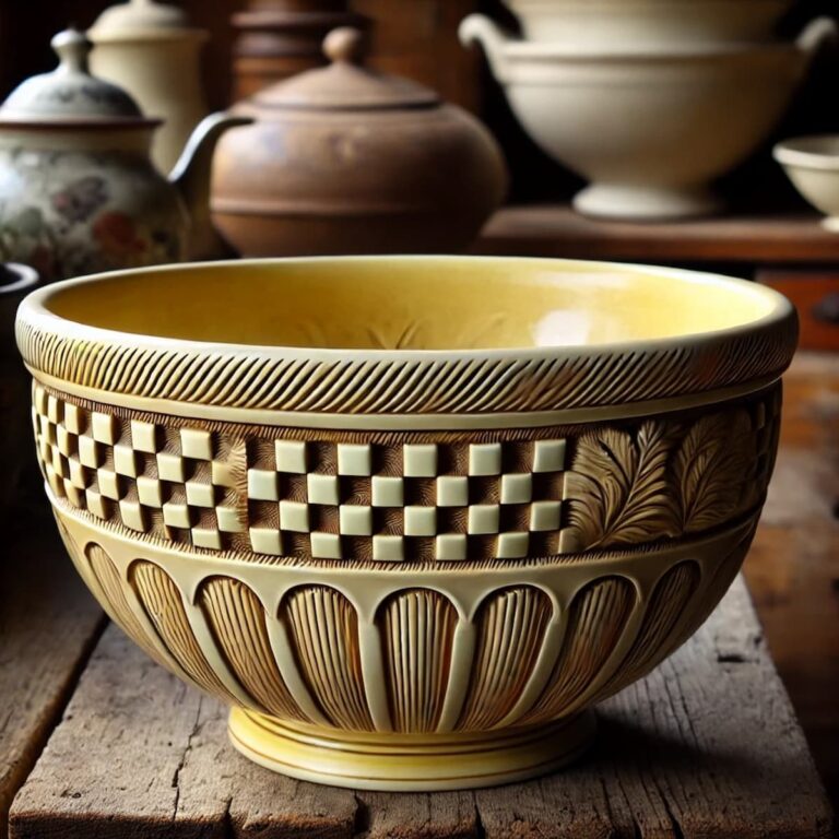 Yellowware Collecting and Decorating Ideas: A Vintage Guide to Bowls ...