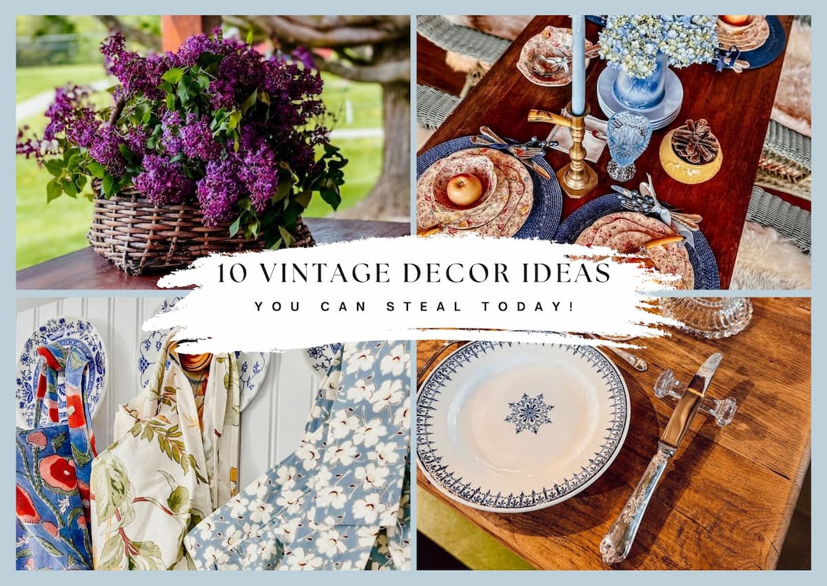 From Thrift to Style: 10 Vintage Decor Ideas You Can Steal!