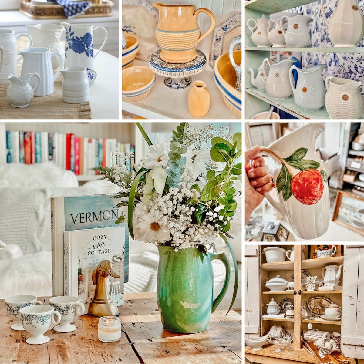 Vintage Pitcher Decor Guide: 17+ Creative Ways to Style Antique and ...