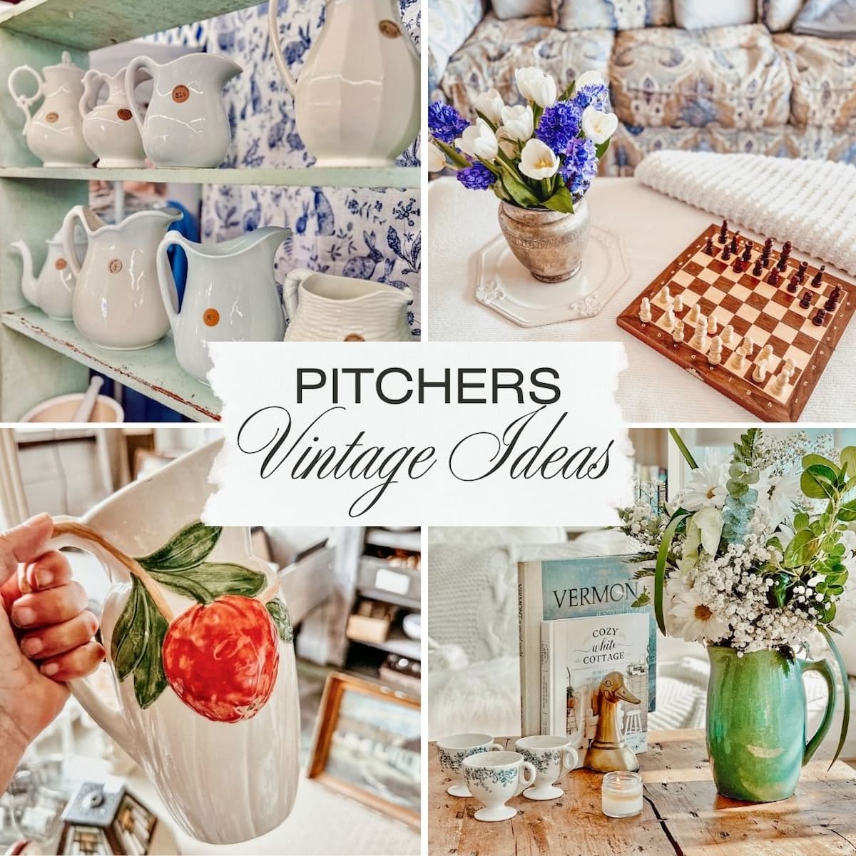 Vintage Pitcher Decor Guide: 17+ Creative Ways to Style Antique and ...