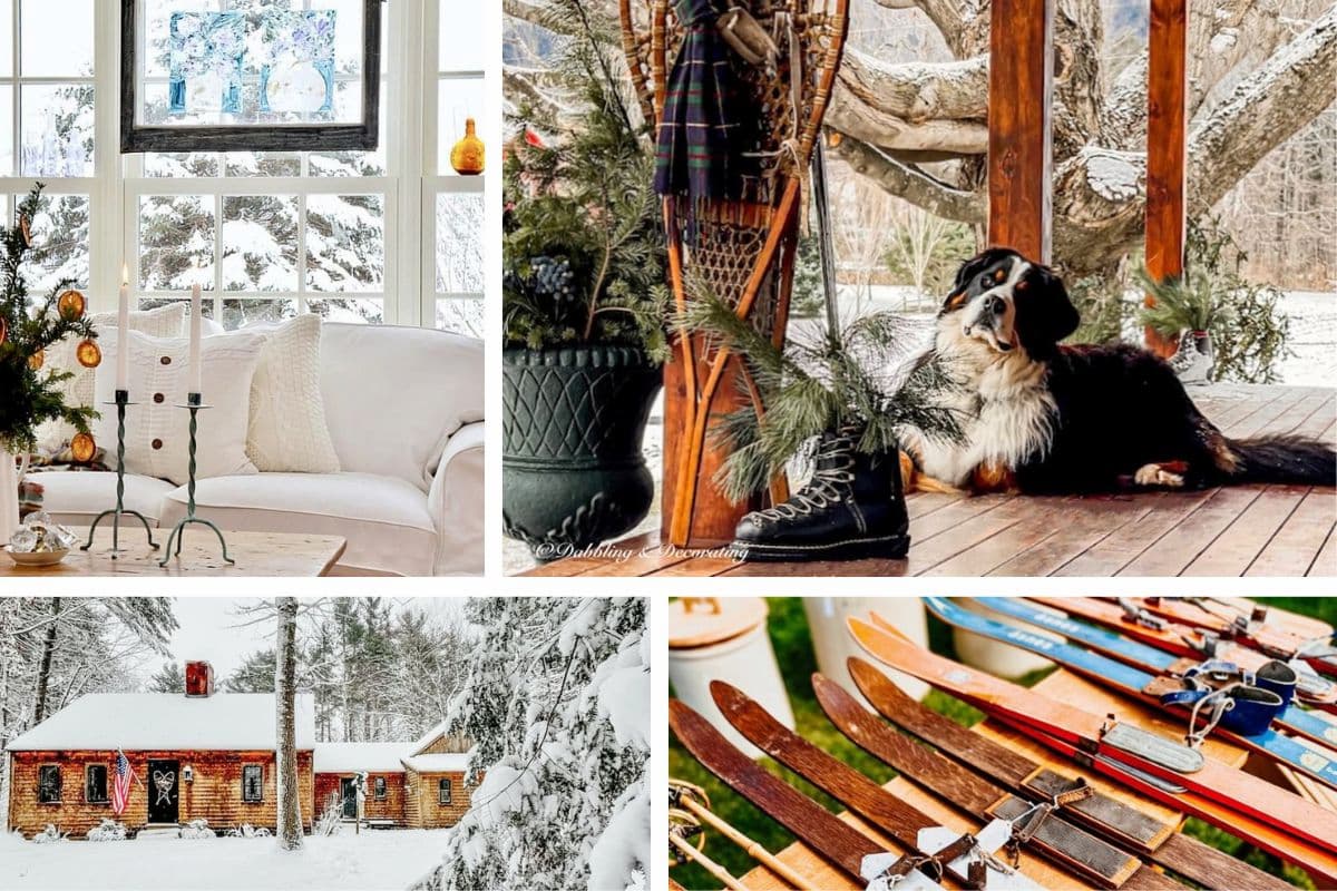 Vintage Ski Lodge Decor Series: Ski Decor Ideas for Winter