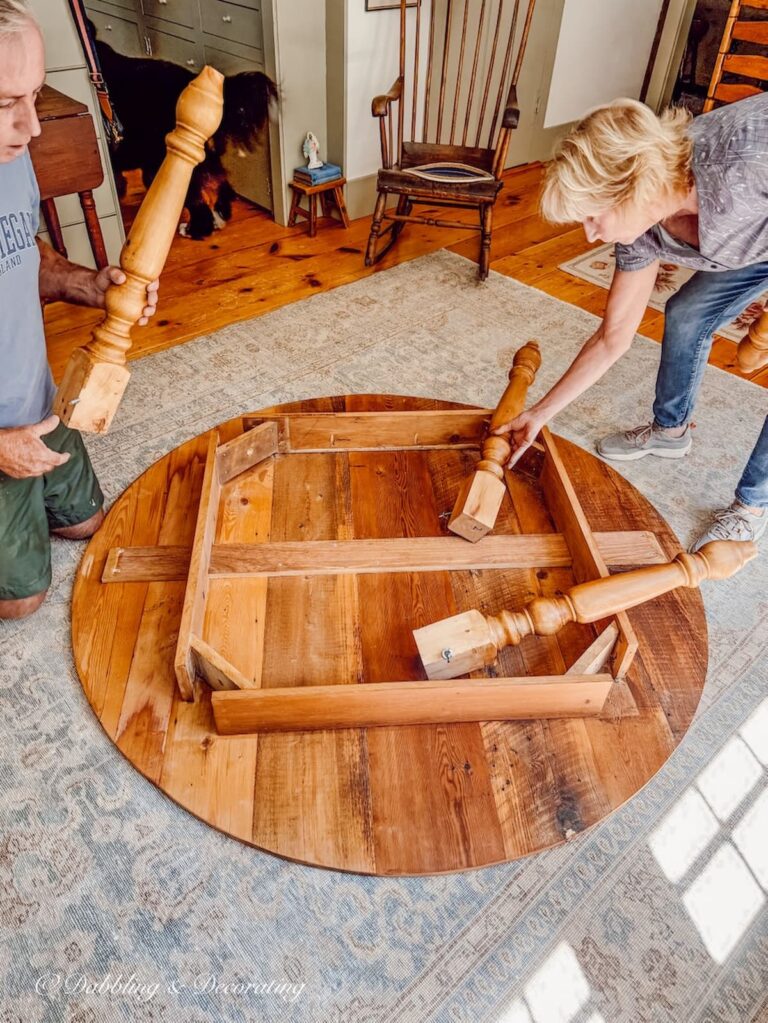 Round vs. Rectangular Dining Table: How We Created a Vintage-Inspired ...