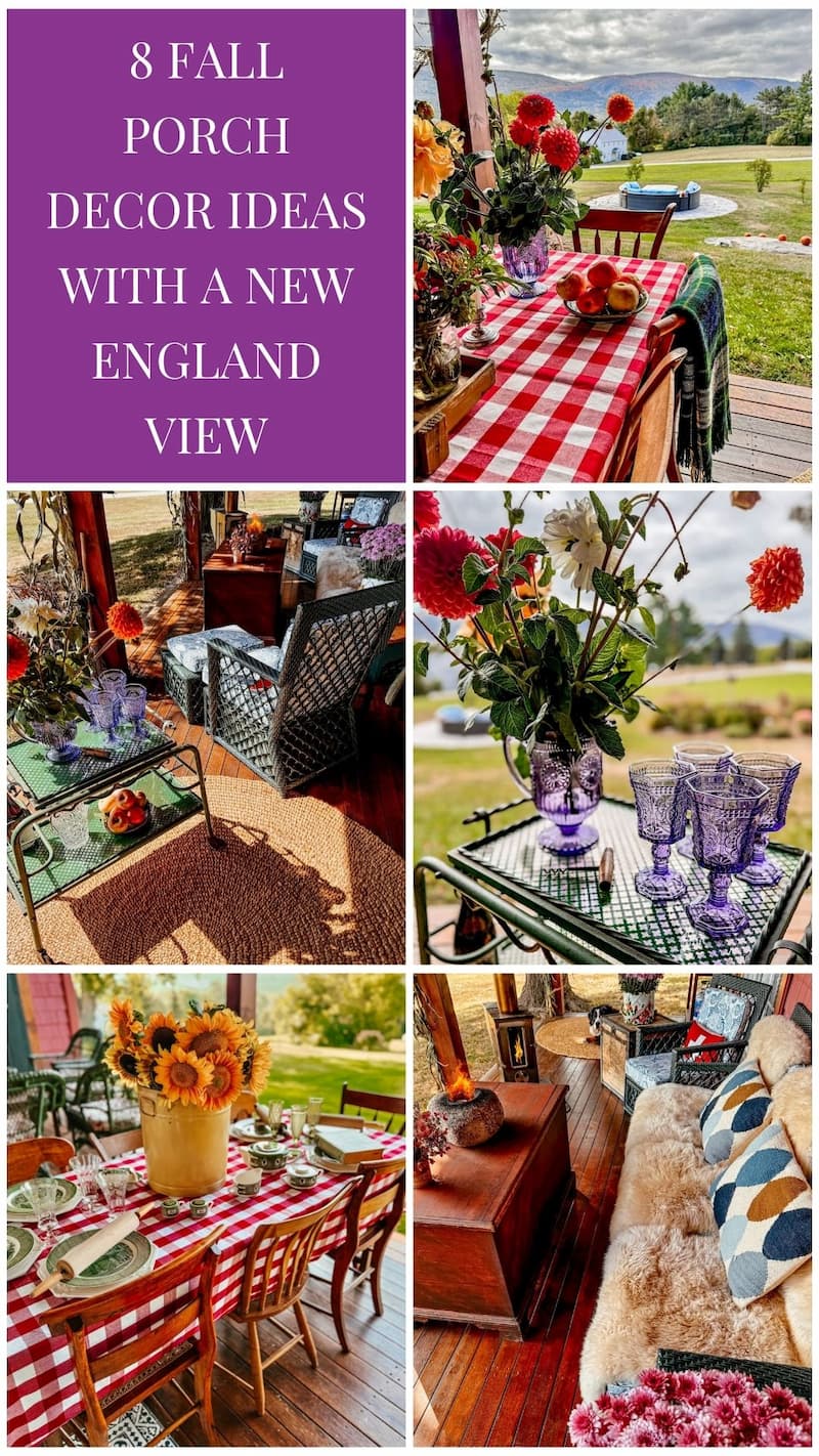 8 Fall Porch Decor Ideas with a New England View