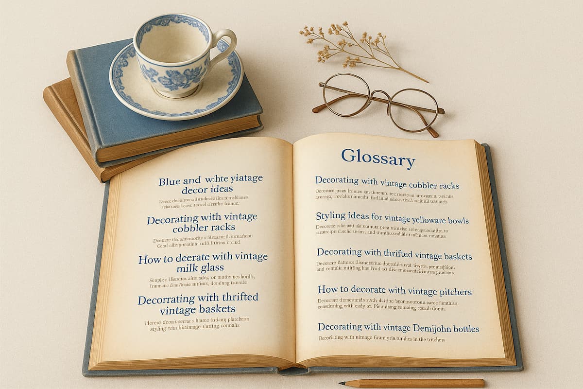 Vintage Home Decor Glossary: A Guide to Timeless Styling with Antique ...