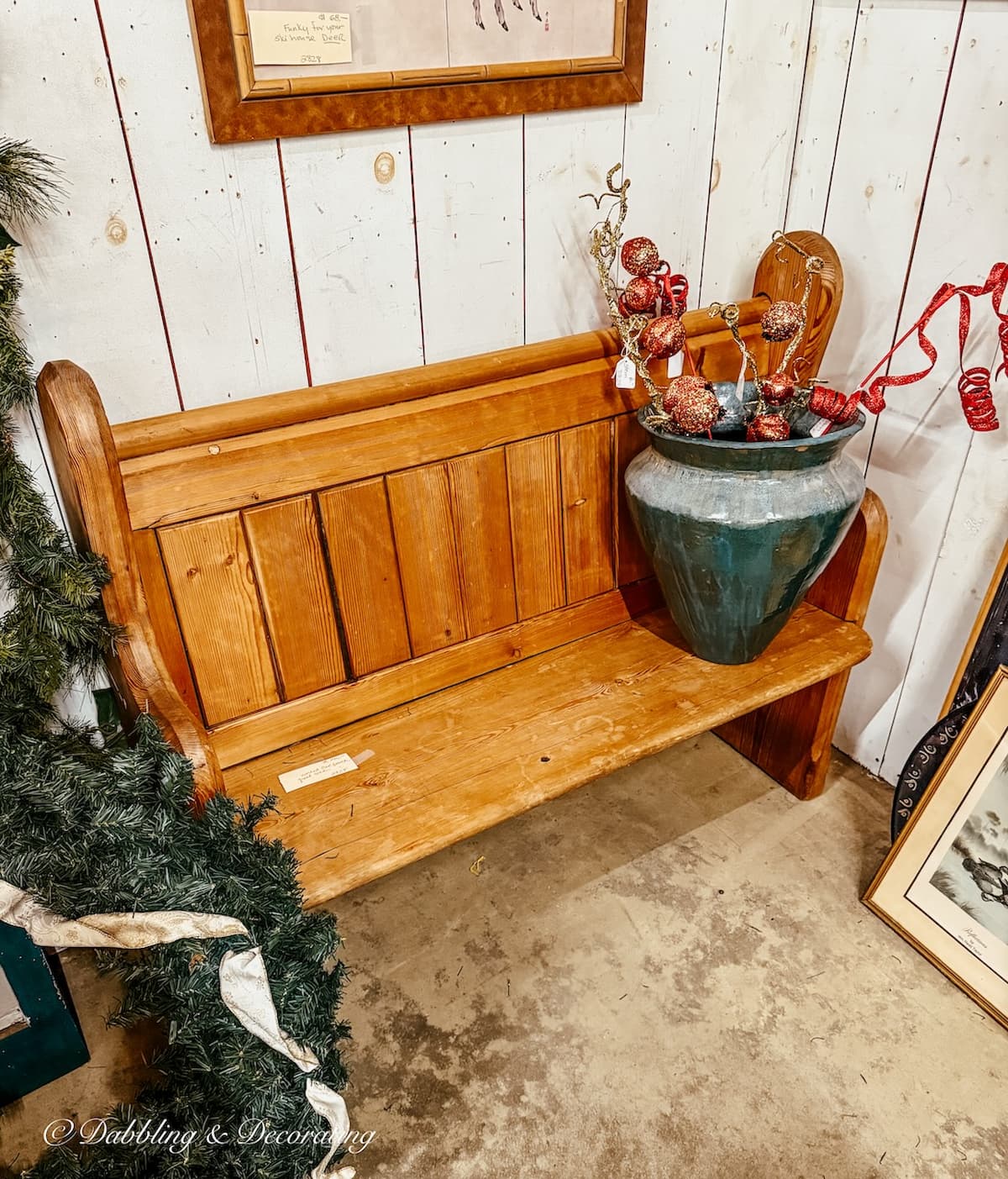 Church Pew Bench Entryway: 5 Ways To Add Character In A Small Space ...