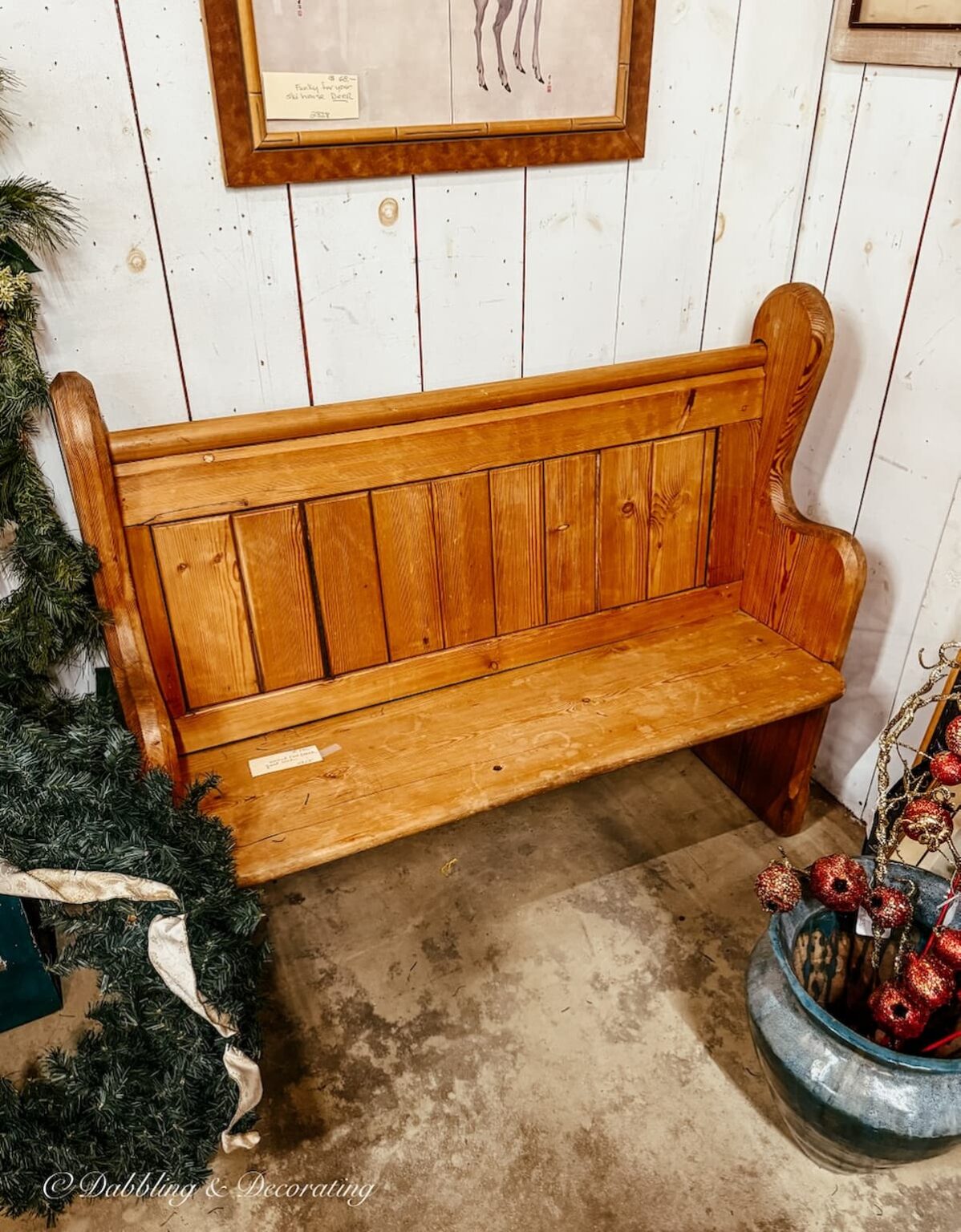 Church Pew Bench Entryway: 5 Ways To Add Character In A Small Space